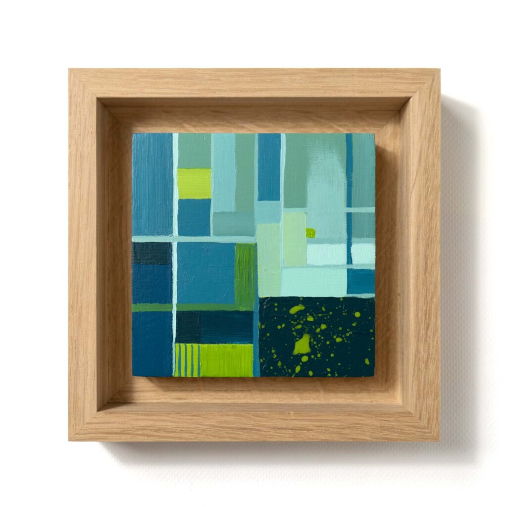 PIXEL TIDE II | 4x4" - Luiza Creates